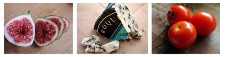 Garden Recipe: Tomato, Fig, and Cheese Salad - Eye of the Day Garden ...