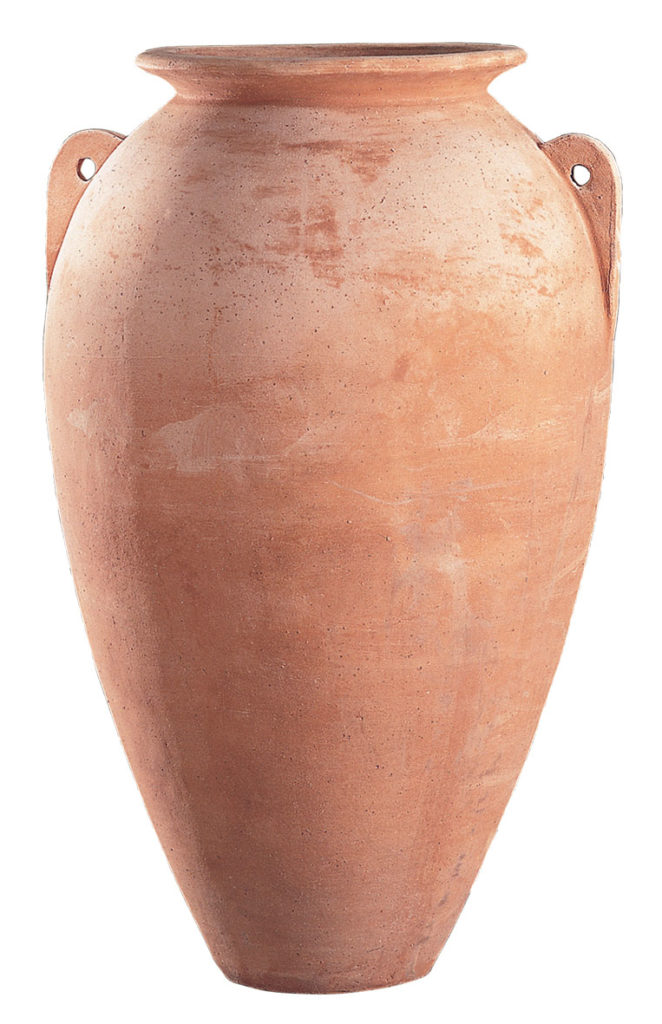 Anfora - Italian Terracotta Jar with Wings - Eye of the Day