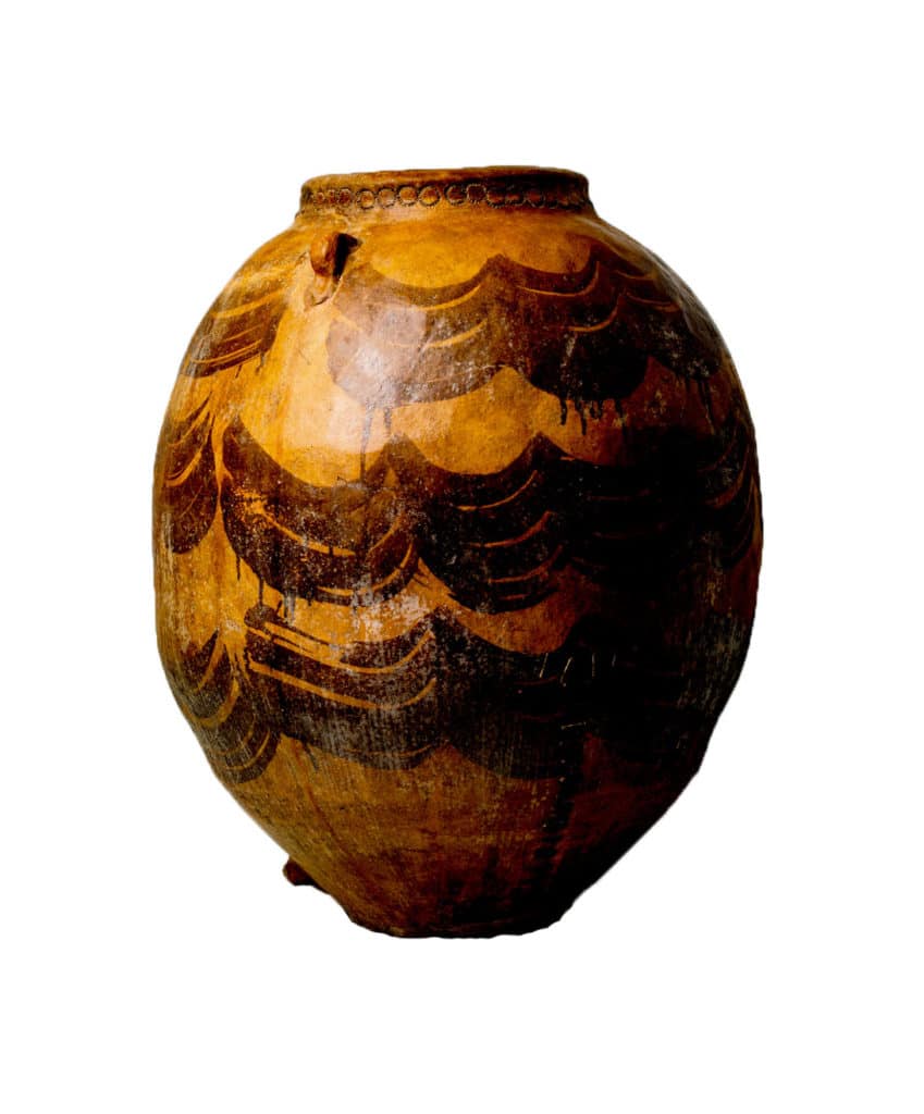 EOD914 Old European Jar - Eye of the Day Garden Design Center