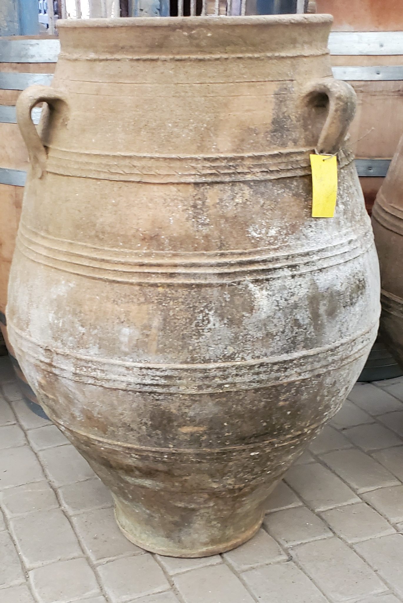 Antique Greek Pithari - Eye of the Day Garden Design Center