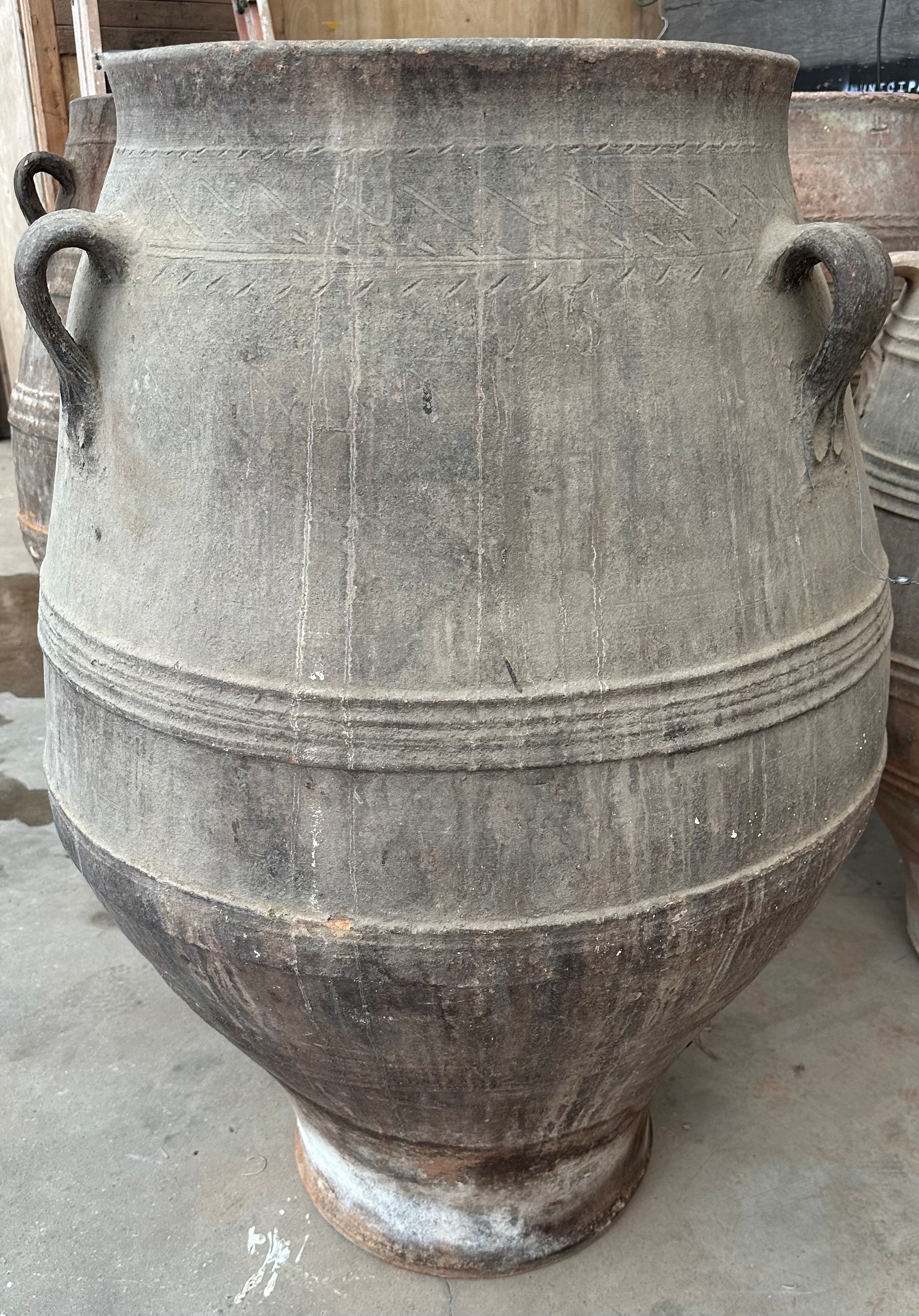 Vintage Greek Pithari GV24 - Eye of the Day Garden Design Center