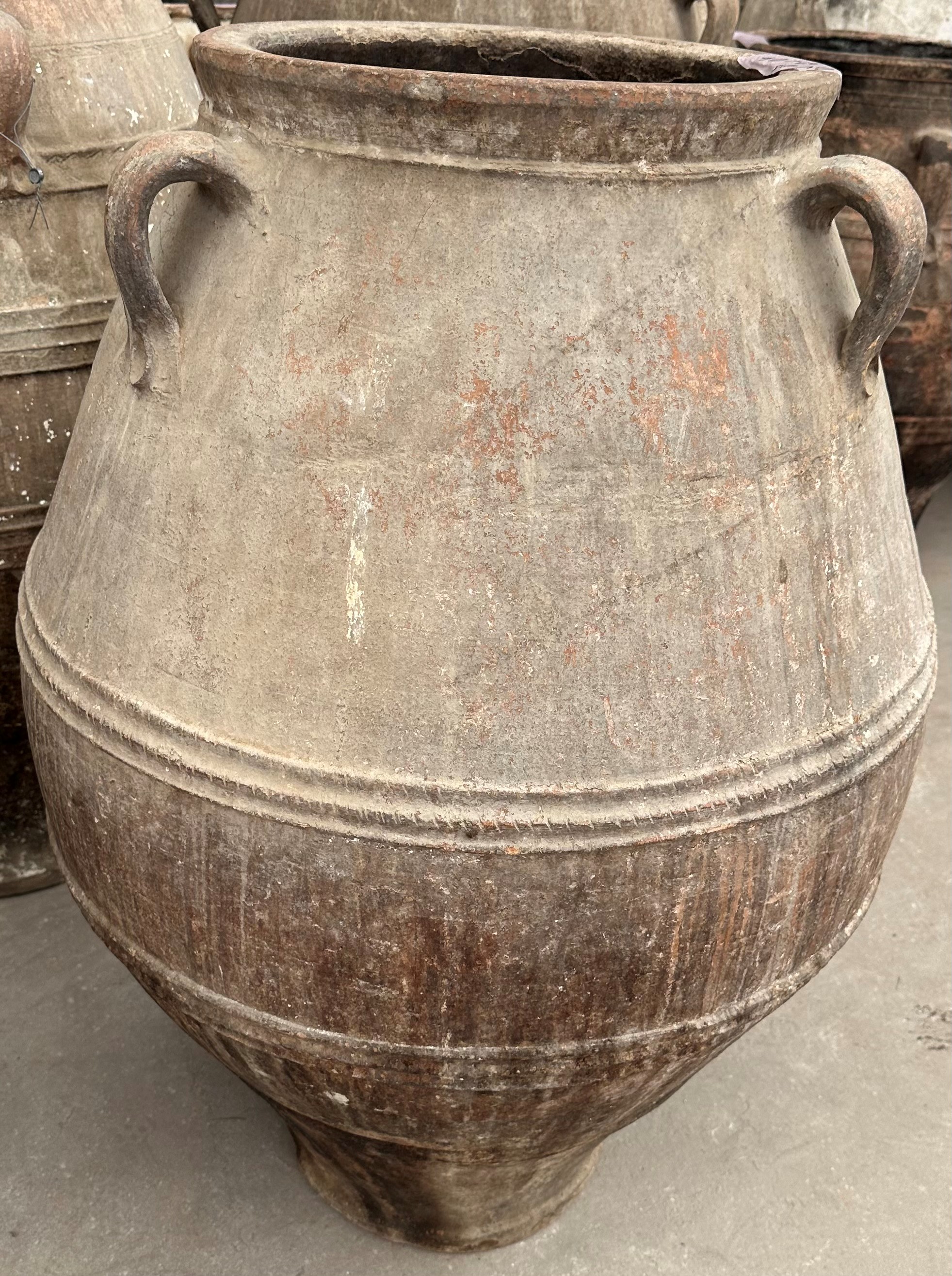 Vintage Greek Pithari GV41 - Eye of the Day Garden Design Center