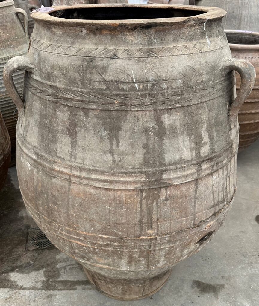 Vintage Greek Pithari GV48 - Eye of the Day Garden Design Center