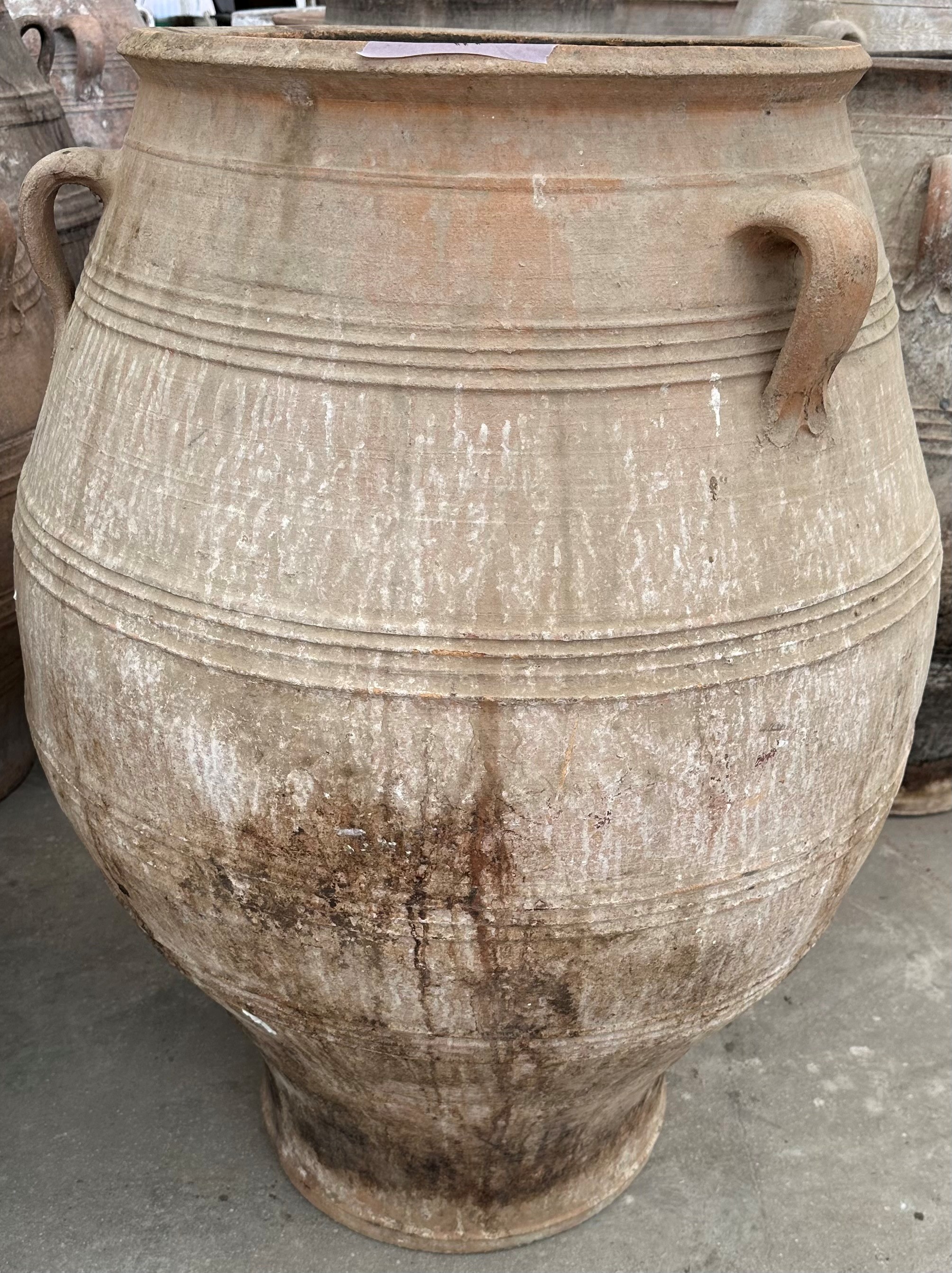 Vintage Greek Pithari GV49 - Eye of the Day Garden Design Center