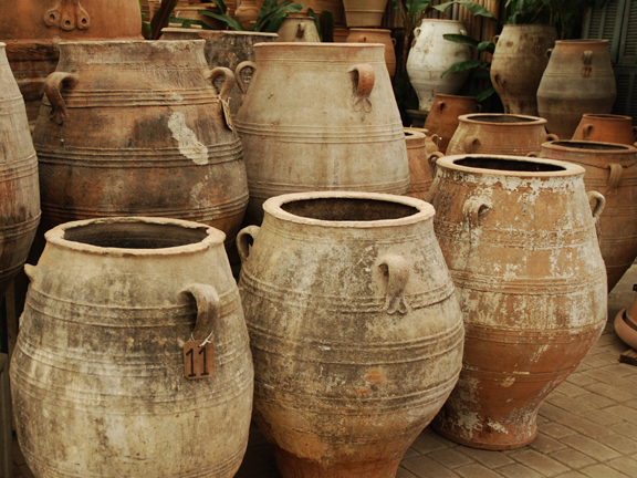 Pithari: Greek Oil Jar for the People - Eye of the Day Garden Design Center